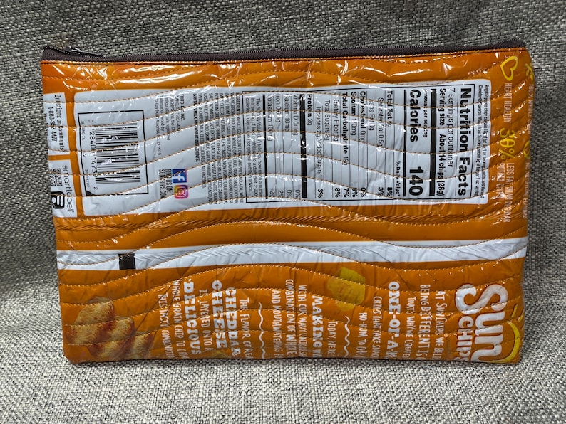 Sun Chip Zipper Pouch - Etsy