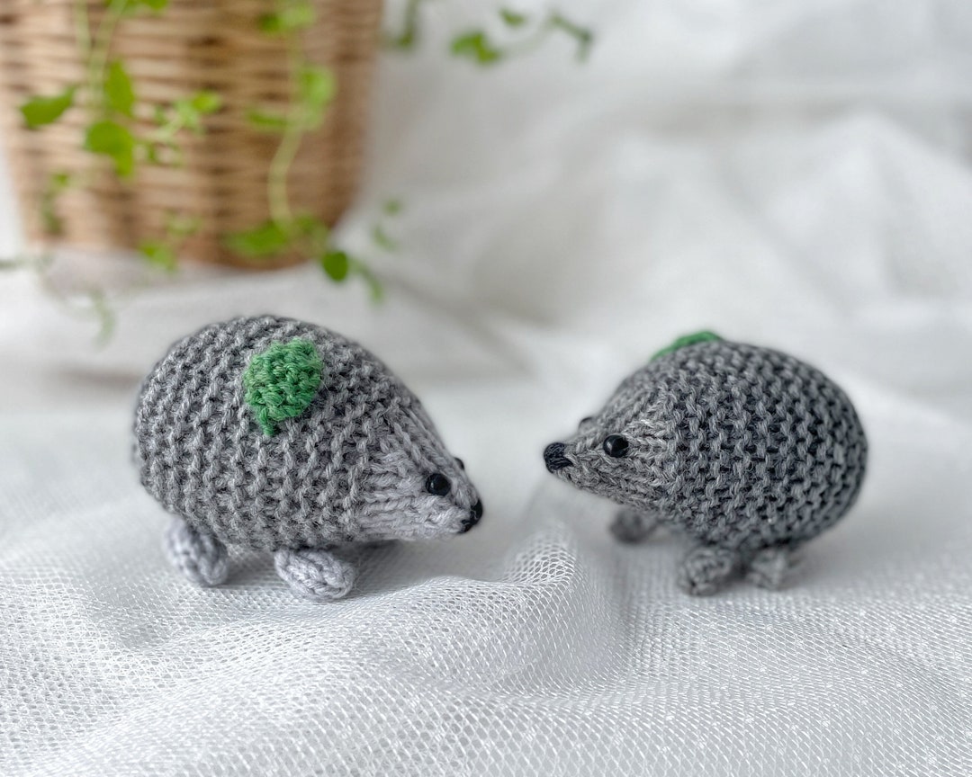 Hedgehog Easy KNITTING PATTERN - Etsy