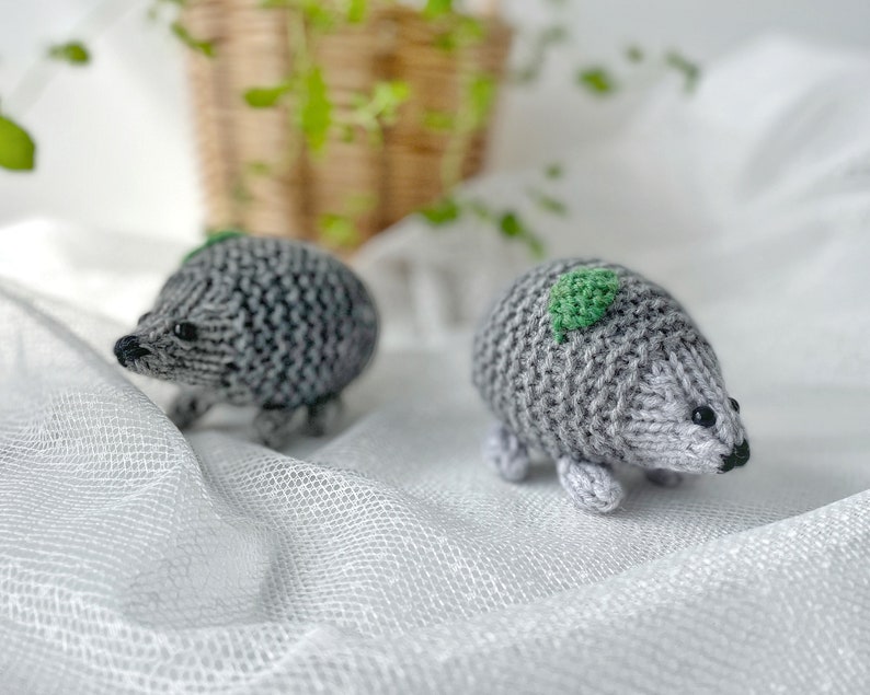 Hedgehog Easy KNITTING PATTERN - Etsy