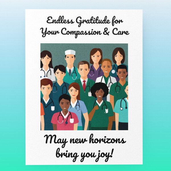 Doctor Leaving Card - Etsy