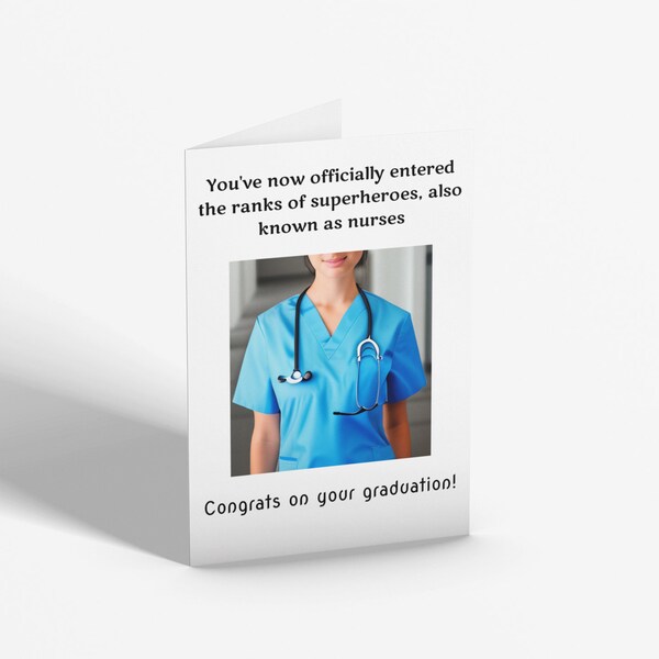 Nursing Degree Card - Etsy