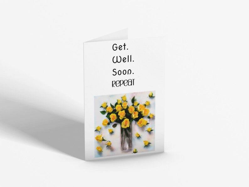 Get Well Card Printable Speedy Recovery Card for Coworker Feel Better ...