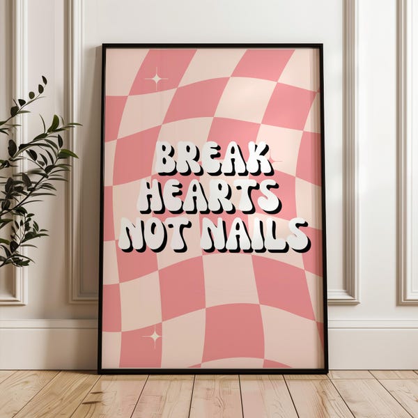 Nail Wall Decor - Etsy