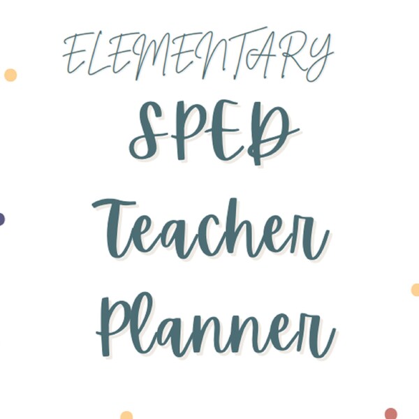 Polka Dot Planner - Etsy