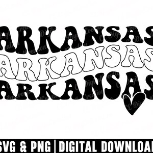 Arkansas Svg, Stacked Svg, Heart Svg, US States Svg, America Svg ...