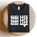 Gigi Life Svg, Stacked Svg, Digital Downloads, Family Svg, Grandma Svg ...
