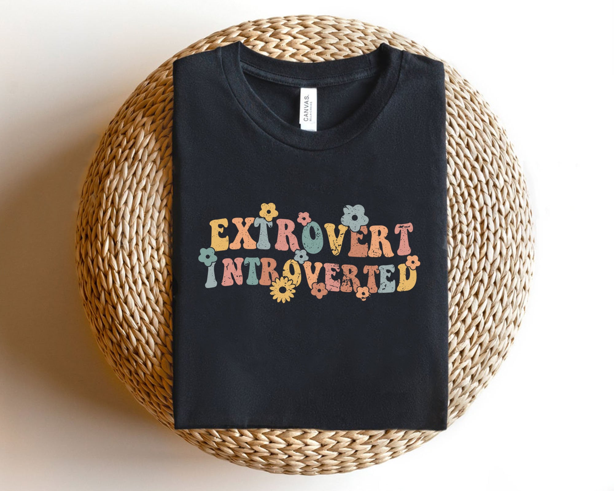 Extrovert Introverted Svg, Retro Font Svg, Digital Downloads ...
