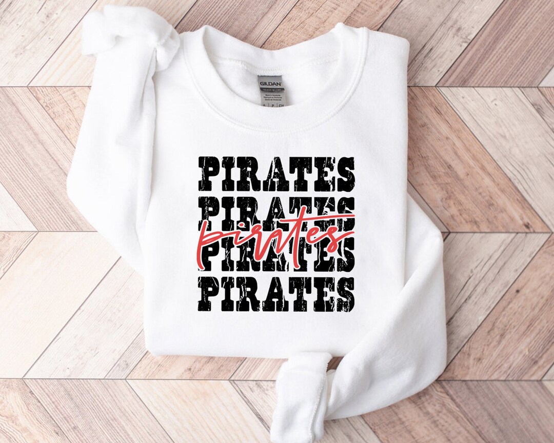 Pirates Stacked Svg, Printable, Team Spirit, Sublimation Design, Go ...