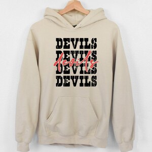 Devils Stacked Svg, Printable, Team Spirit, Sublimation Design, Go ...