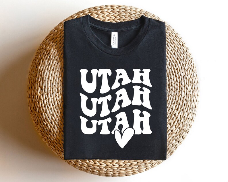 Utah Svg, Stacked Svg, Heart Svg, US States Svg, America Svg, Utah ...