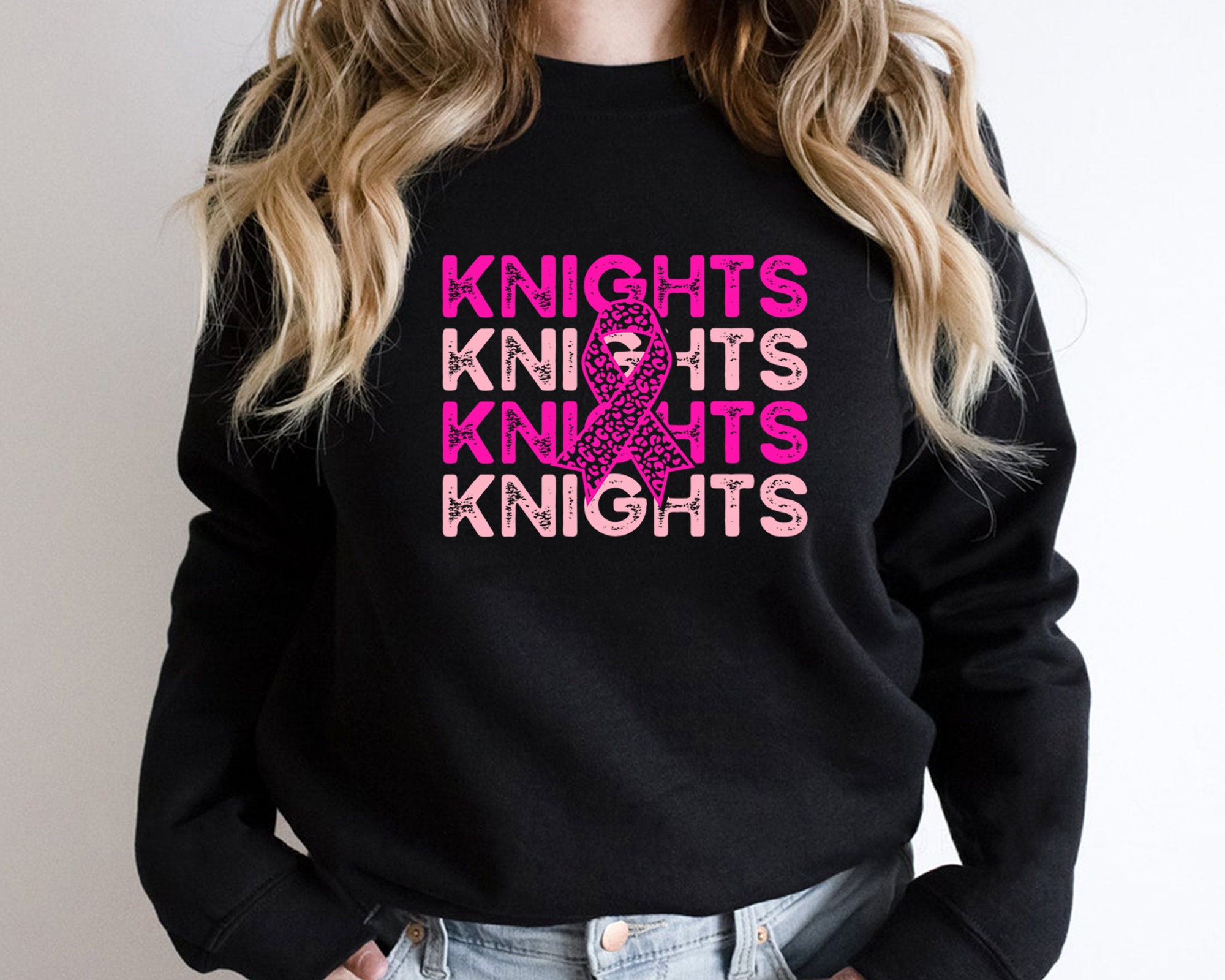 Knights Cancer Svg, Printable, Knights Stacked, Breast Cancer Svg ...