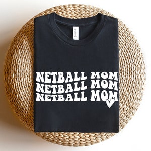 Netball Mom Svg, Stacked Svg, Heart Svg, Netball Svg, Sports Mom Svg ...
