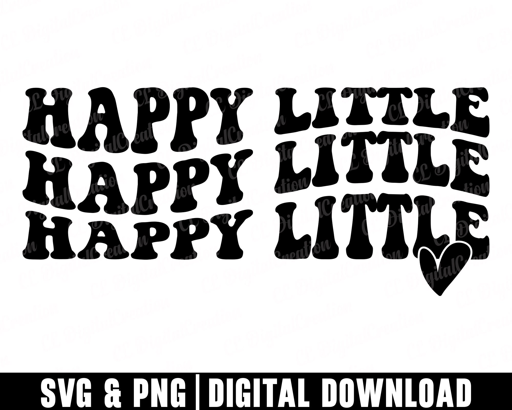 Happy Little Svg, Stacked Svg, Digital Downloads, Family Svg, New Mom ...