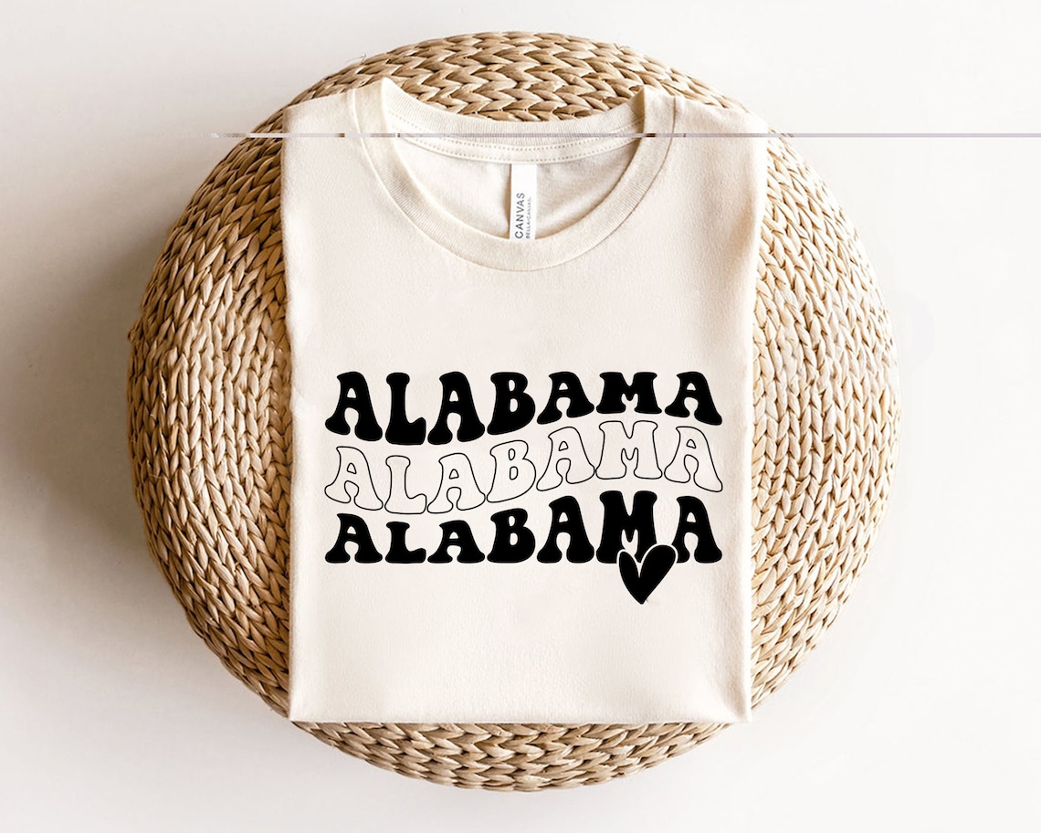 Alabama Svg, Stacked Svg, Heart Svg, US States Svg, America Svg ...