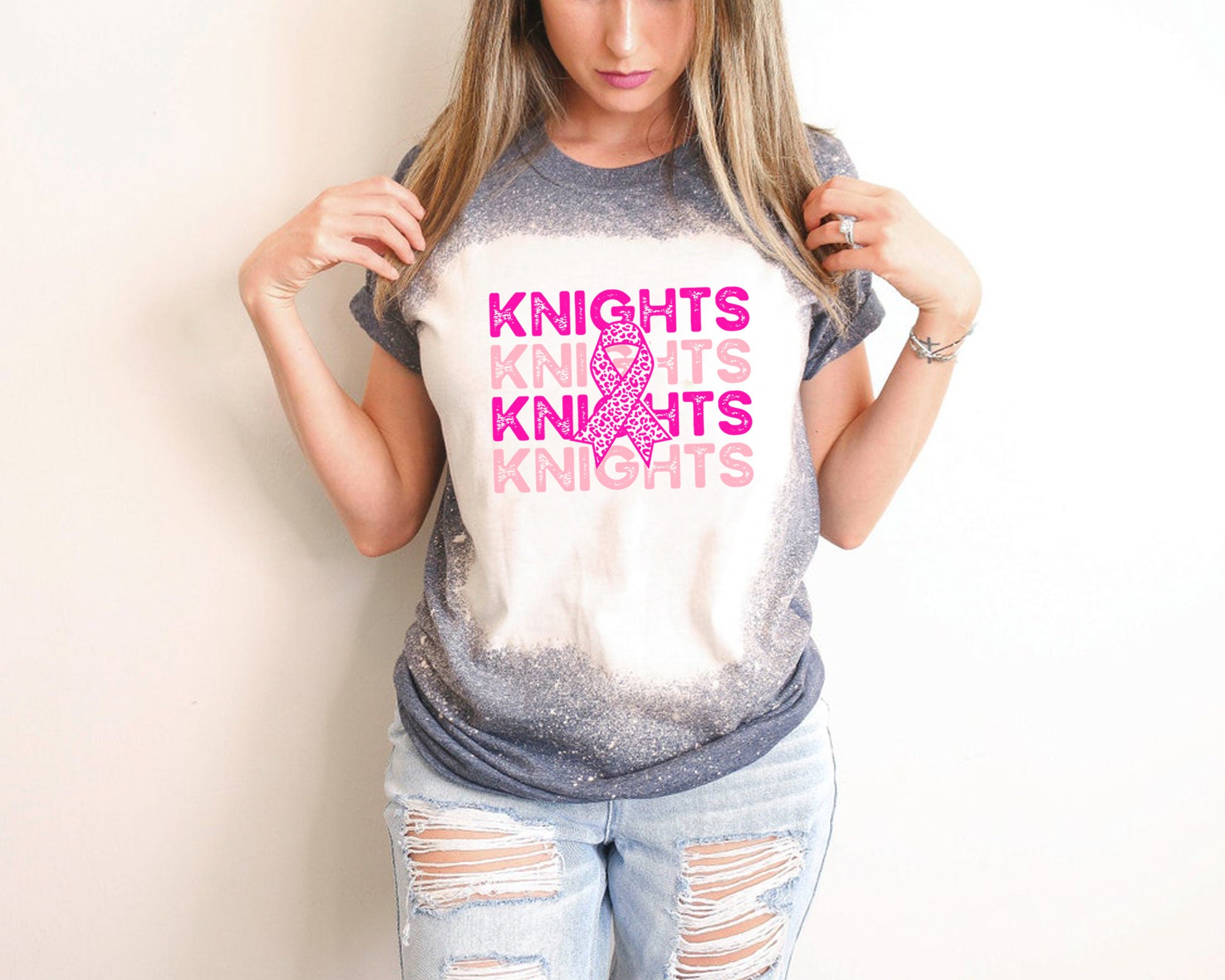 Knights Cancer Svg, Printable, Knights Stacked, Breast Cancer Svg ...
