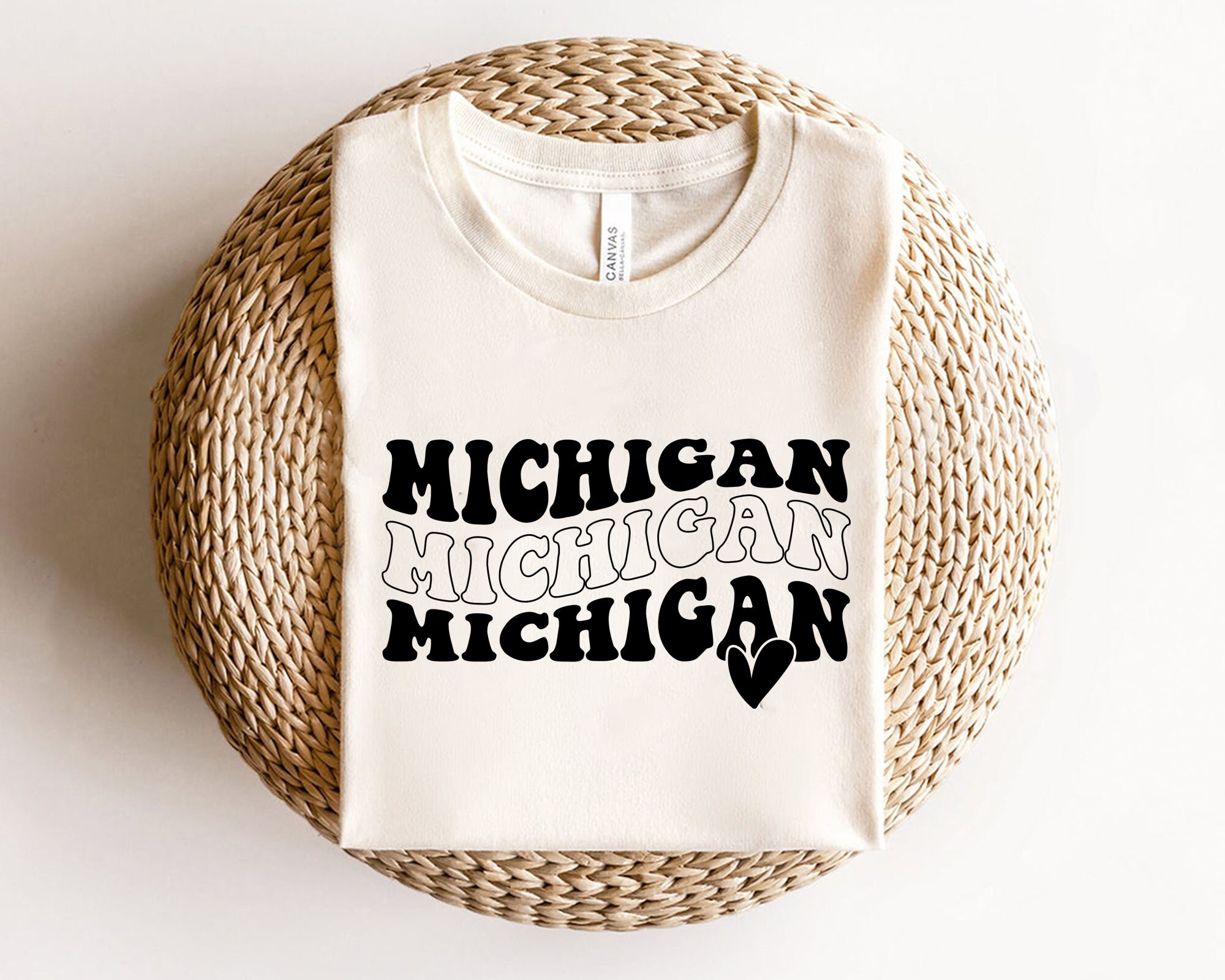 Michigan Svg, Stacked Svg, Heart Svg, US States Svg, America Svg ...