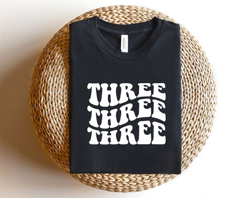 Three Svg 3rd Birthday Svg Stacked Svg Birthday Svg Heart - Etsy