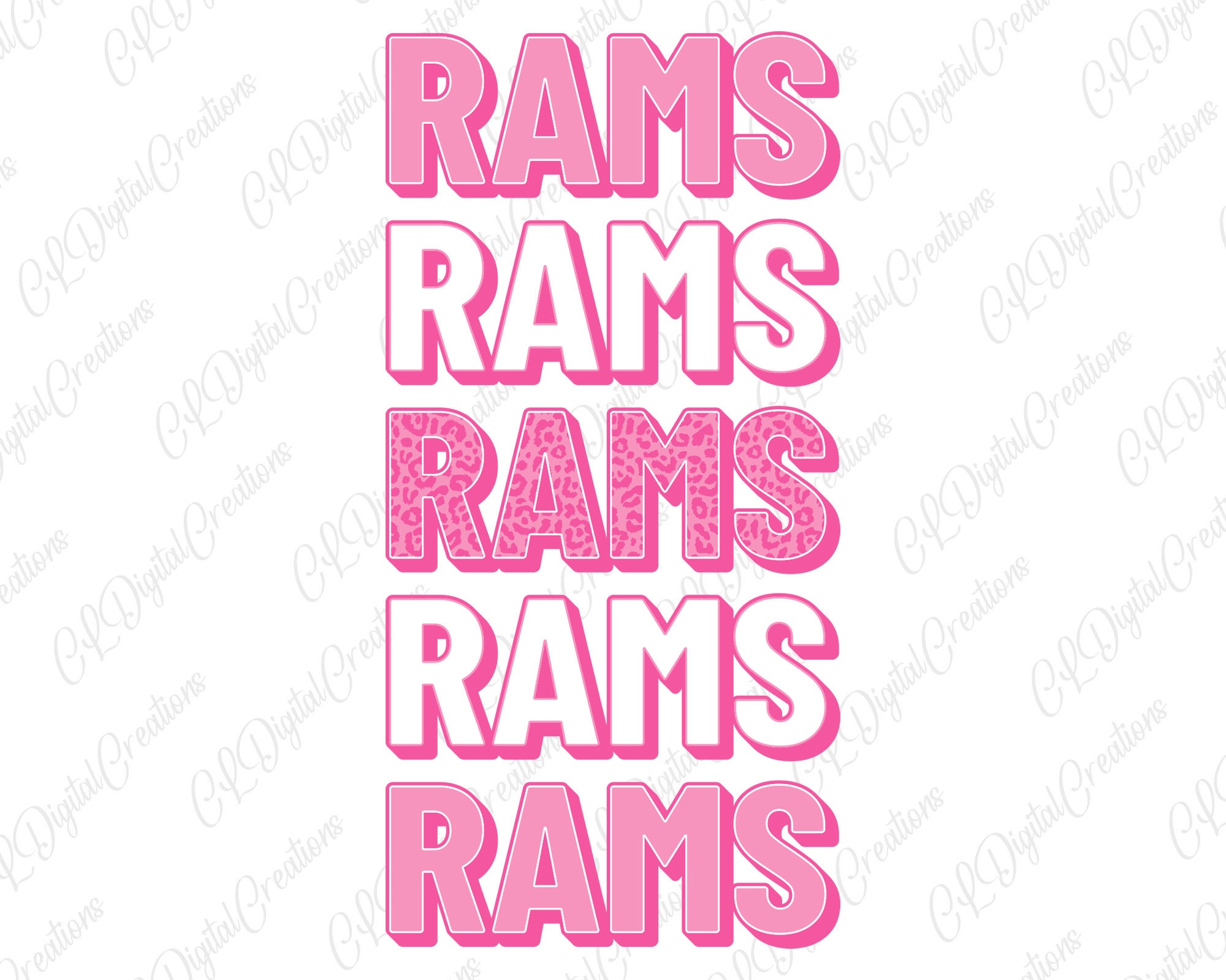 Rams Stacked Football Svg, Pink Breast Cancer Shirt, Rams Mascot ...