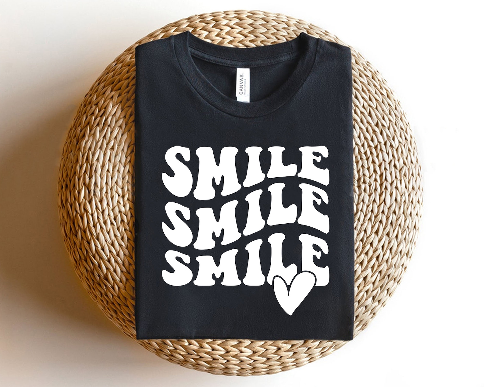 Smile Svg, Stacked Svg, Wavy Letters Svg, Smile More Svg, Digital ...