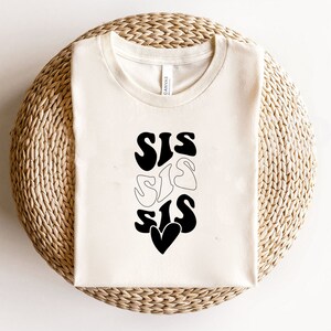 Sis Svg, Stacked Svg, Digital Downloads, Sisters Svg, Family Svg, Wavy ...