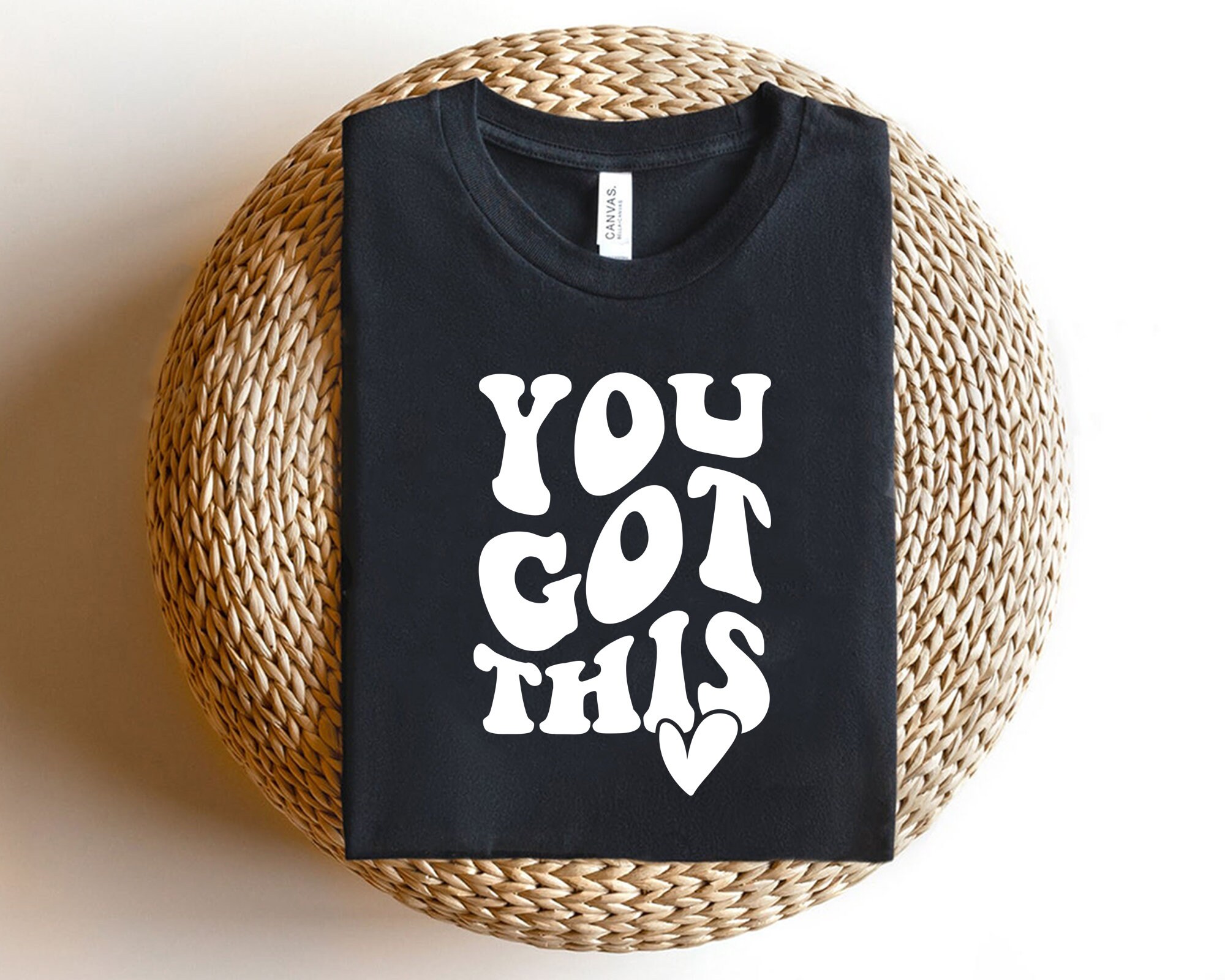 You Got This Svg, Wavy Letters Svg, Heart Svg, Digital Download ...