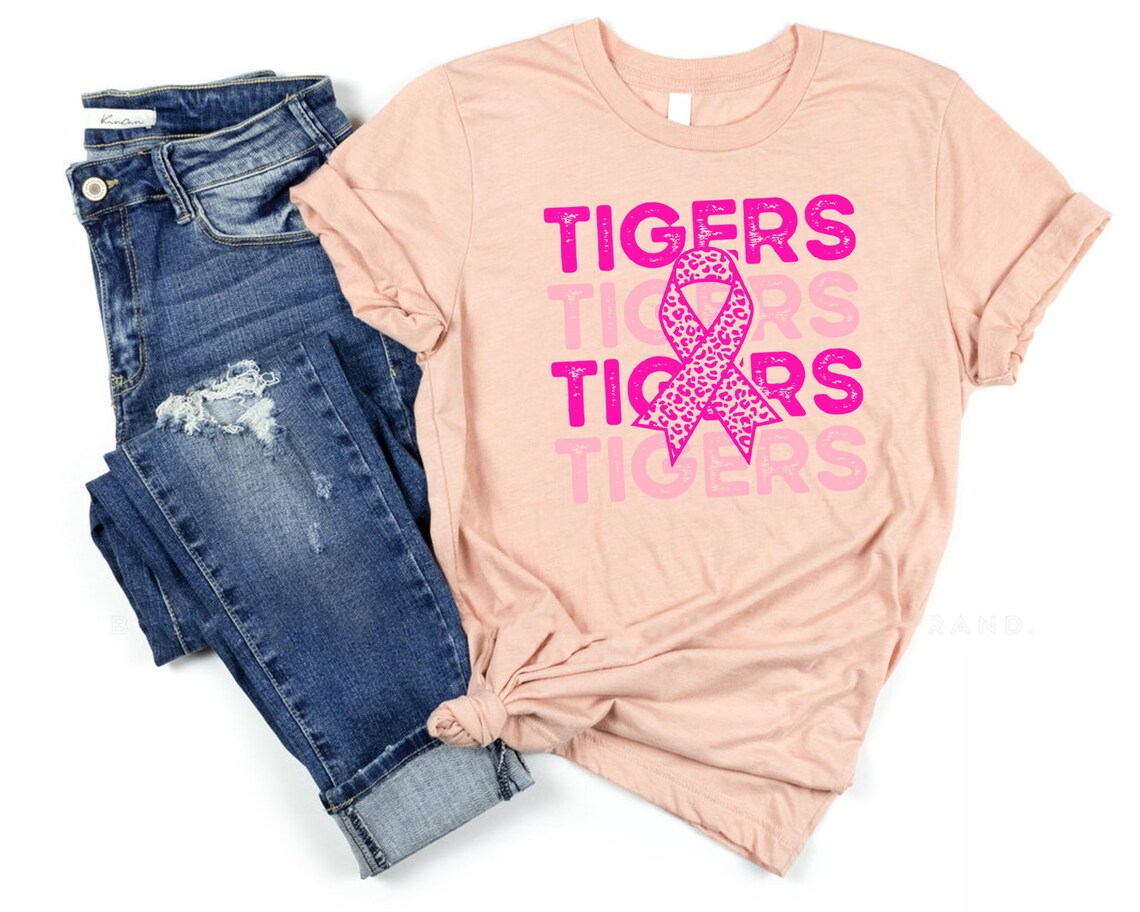 Tigers Cancer Svg Printable Tigers Stacked Breast Cancer - Etsy