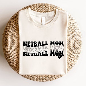 Netball Mom Svg, Stacked Svg, Heart Svg, Netball Svg, Sports Mom Svg ...