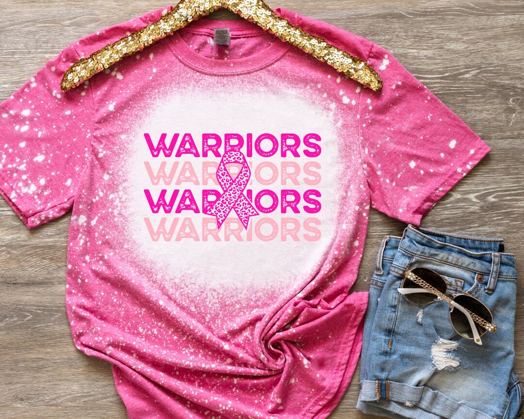 Warriors Cancer Svg, Printable, Warriors Stacked, Breast Cancer Svg ...