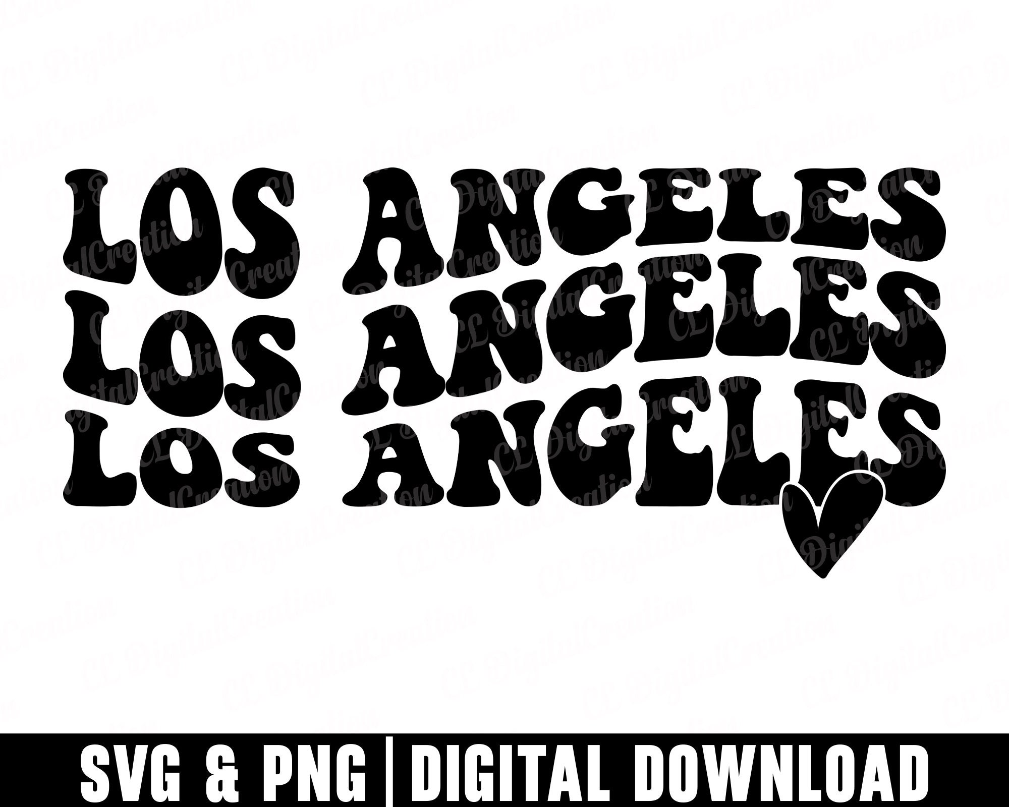 Los Angeles Svg, Stacked Svg, Heart Svg, US States Svg, America Svg ...
