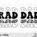 Rad Dad Svg Printable Leopard Print Svg Father Svg Retro - Etsy