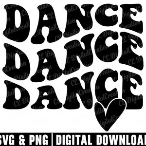 Dance Svg, Stacked Svg, Heart Svg, Dance Life Svg, Dancing Lover Svg ...