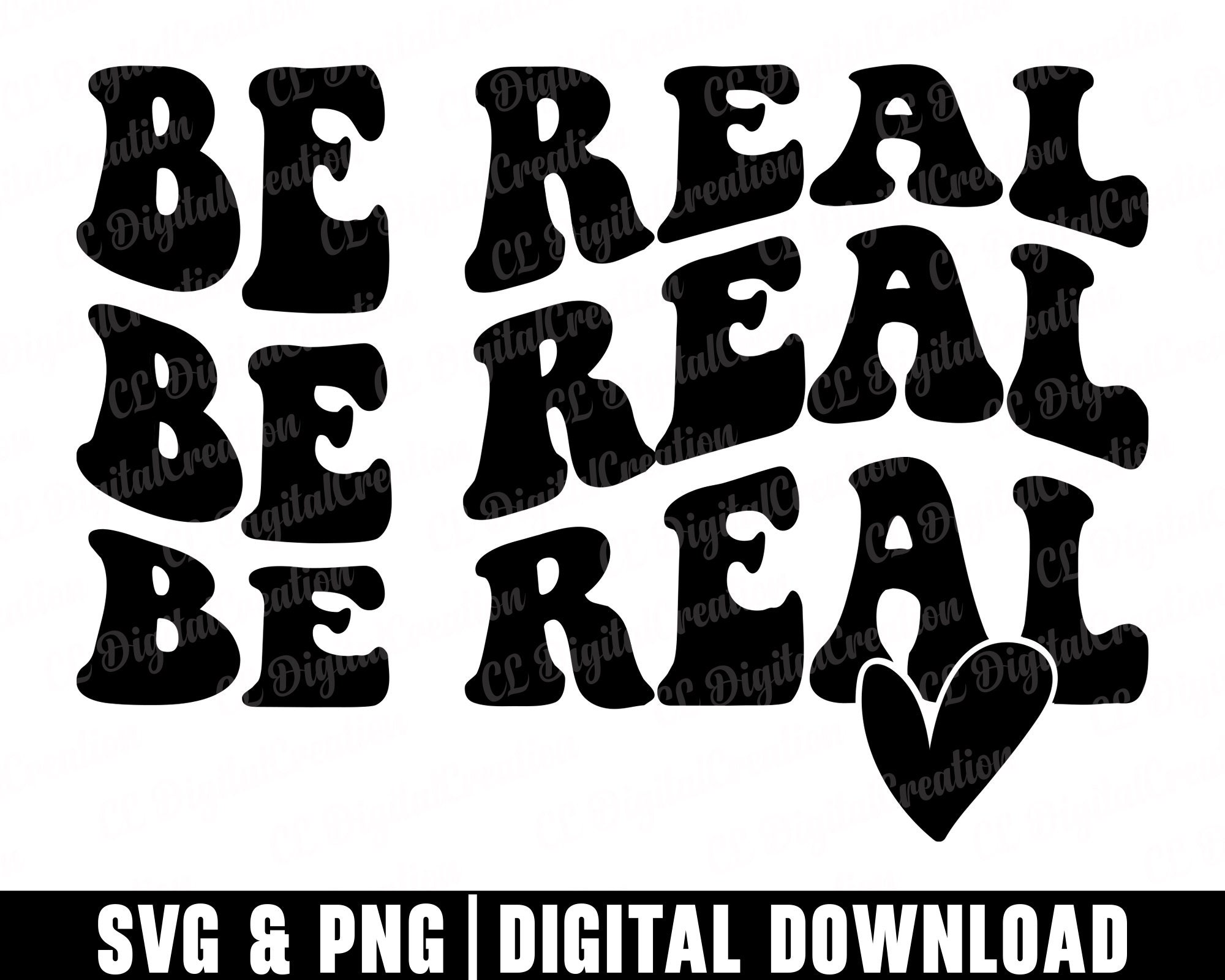 Be Real Svg, Wavy Letters Svg, Worthy Svg, Be Real Word Svg, Self Love ...