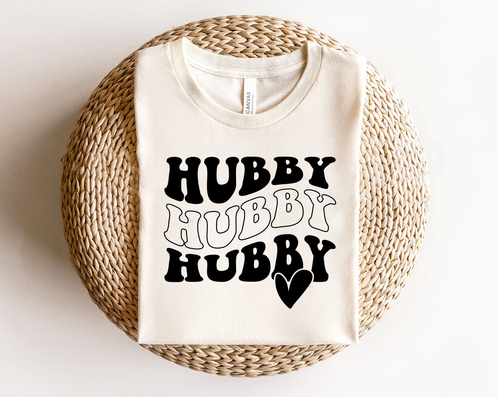 Hubby Svg, Wavy Letters Svg, Heart Svg, Digital Download, Just Married ...