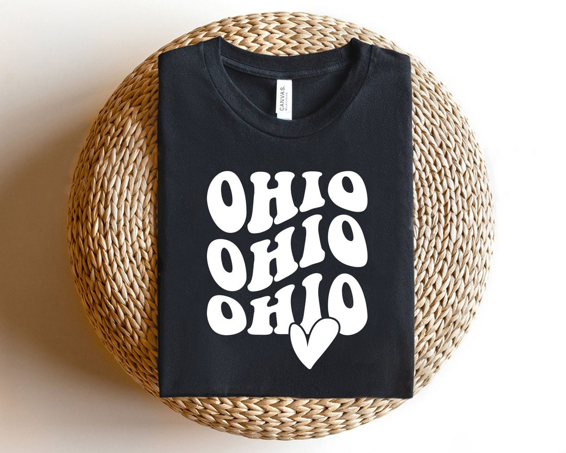 Ohio Svg, Stacked Svg, Heart Svg, US States Svg, America Svg, Ohio ...
