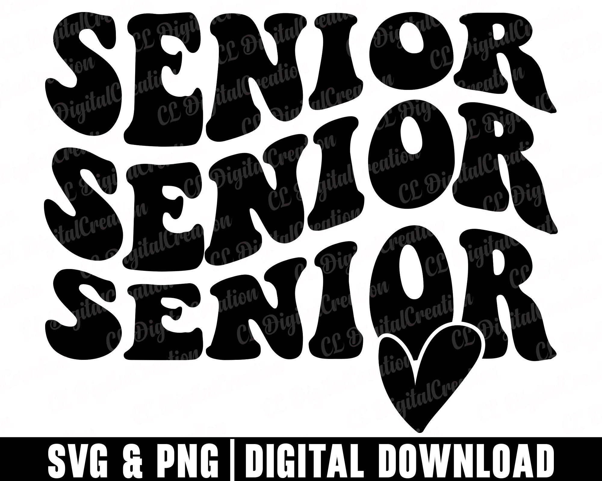 Senior Svg, School Svg, Digital Downloads, Stacked Svg, Heart Svg ...