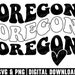 Oregon Svg, Stacked Svg, Heart Svg, US States Svg, America Svg, Oregon ...