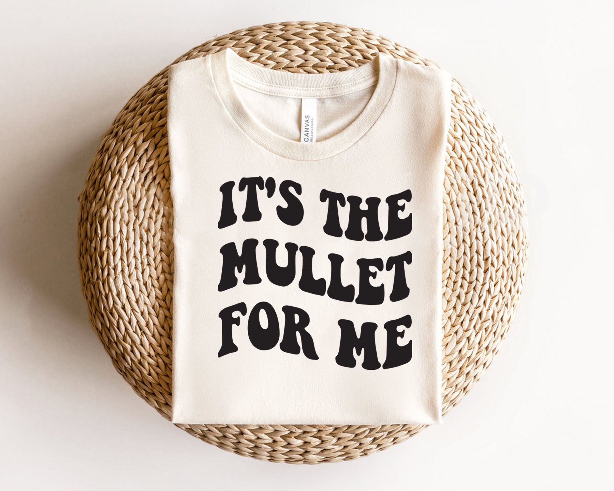 It's the Mullet for Me Svg, Retro Font Svg, Digital Download, Mullet ...