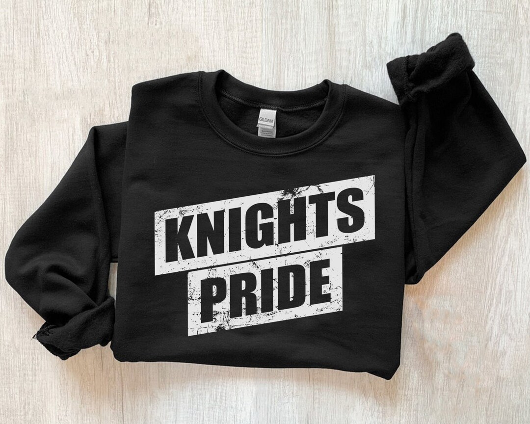 Knights Pride Distressed Mascot Svg, Printable, Team Spirit Svg ...