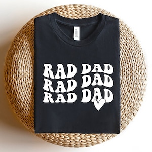 Rad Dad Svg, Father's Day Svg, Digital Download, Best Dad Svg, Stacked ...