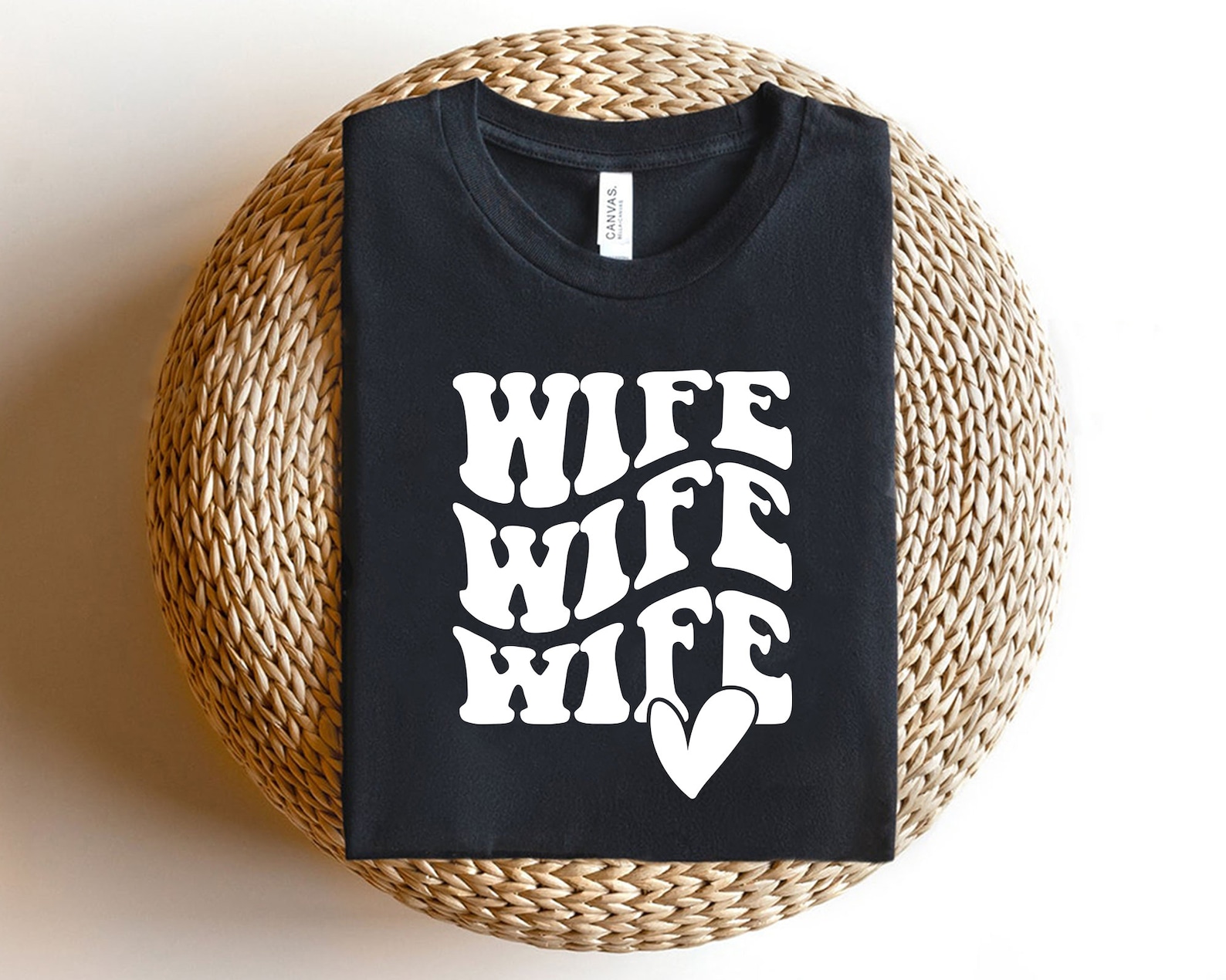 Wife Svg, Wavy Letters Svg,, Heart Svg, Digital Download, Just Married ...