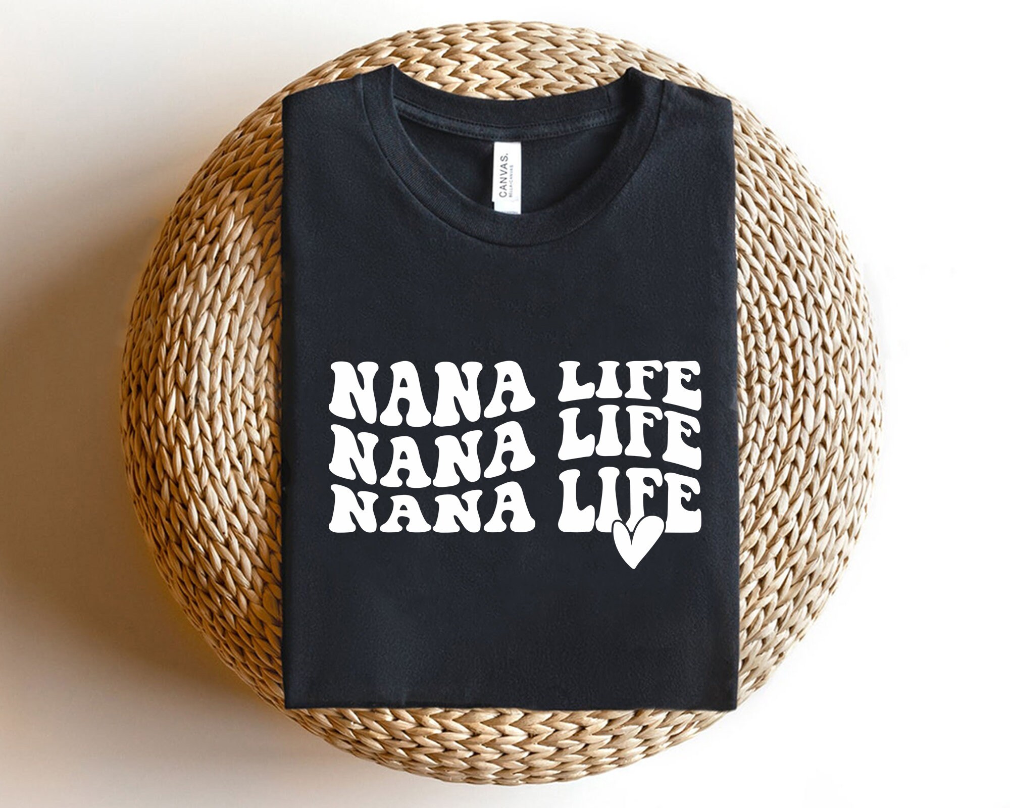 Nana Life Svg, Stacked Svg, Digital Downloads, Grandma Svg, Heart Svg ...