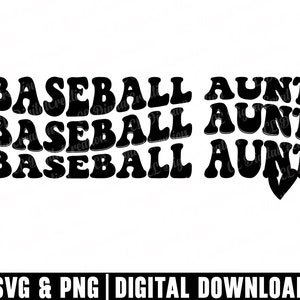 Baseball Aunt Svg, Stacked Svg, Heart Svg, Baseball Svg, Sports Aunt ...