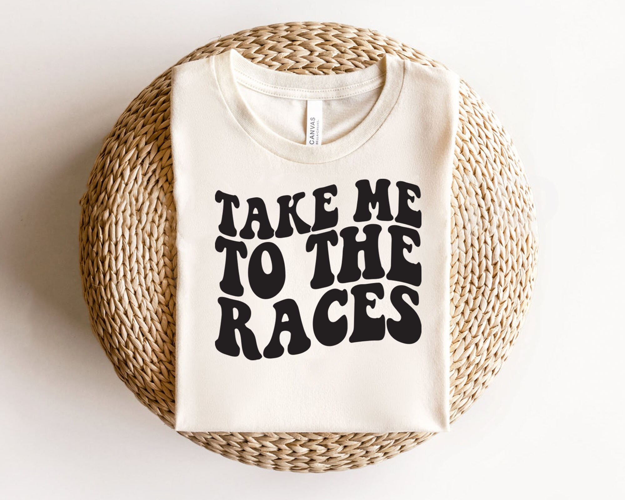 Take Me to the Races Svg Retro Font Svg Digital Downloads - Etsy