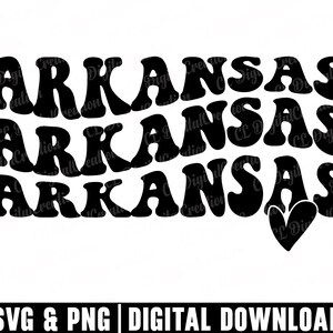 Arkansas Svg, Stacked Svg, Heart Svg, US States Svg, America Svg ...