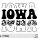 Iowa Svg, Printable, Leopard Print Svg, Iowa Shirt Svg, Retro Font Svg ...