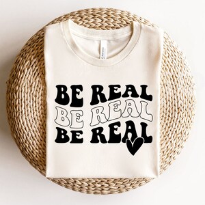Be Real Svg, Wavy Letters Svg, Worthy Svg, Be Real Word Svg, Self Love ...