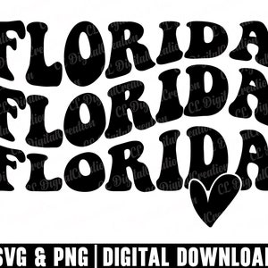 Florida Svg, Stacked Svg, Heart Svg, US States Svg, America Svg ...