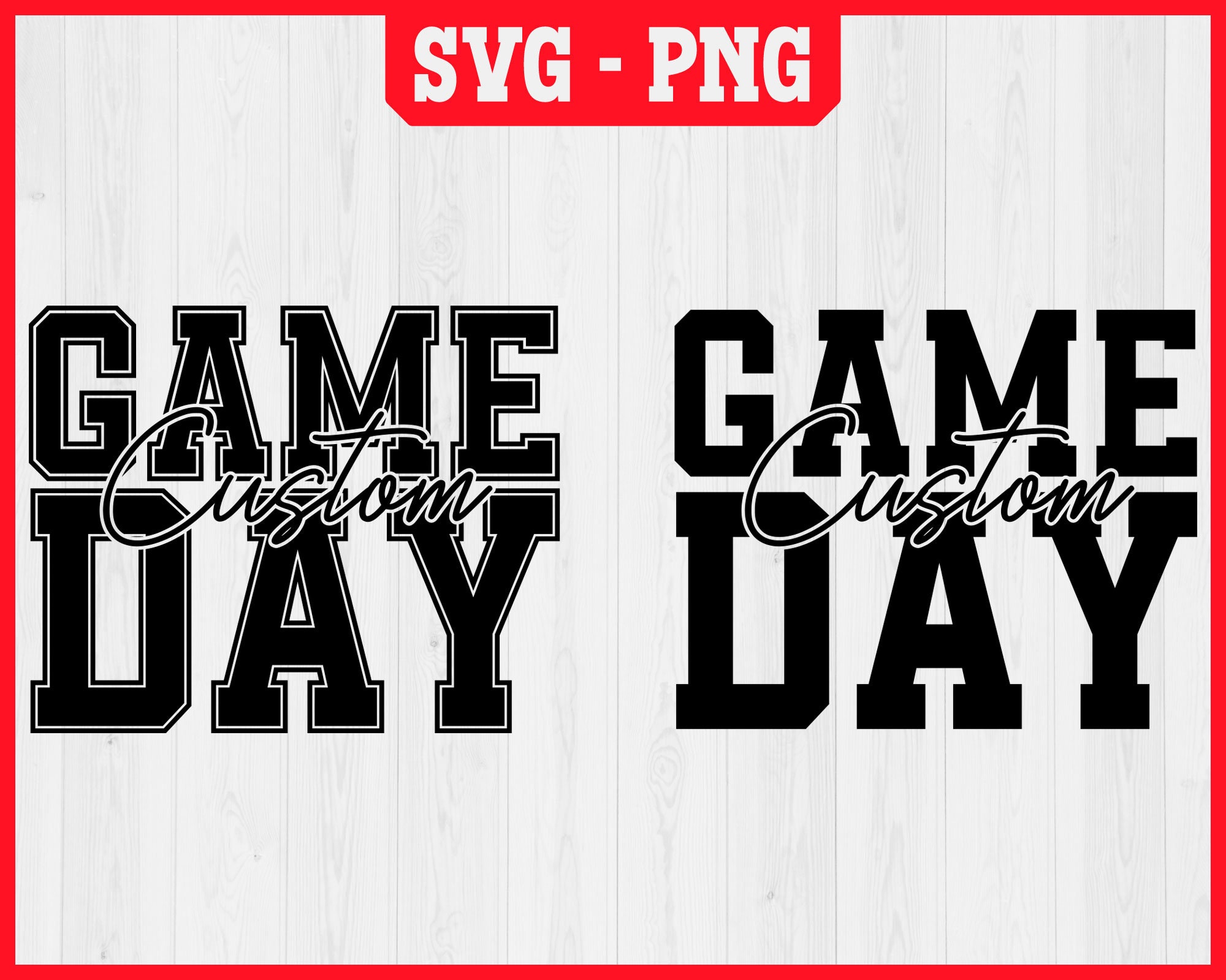 Custom Game Day Svg, Digital Download, Custom Mascot Svg, Game Day Svg ...