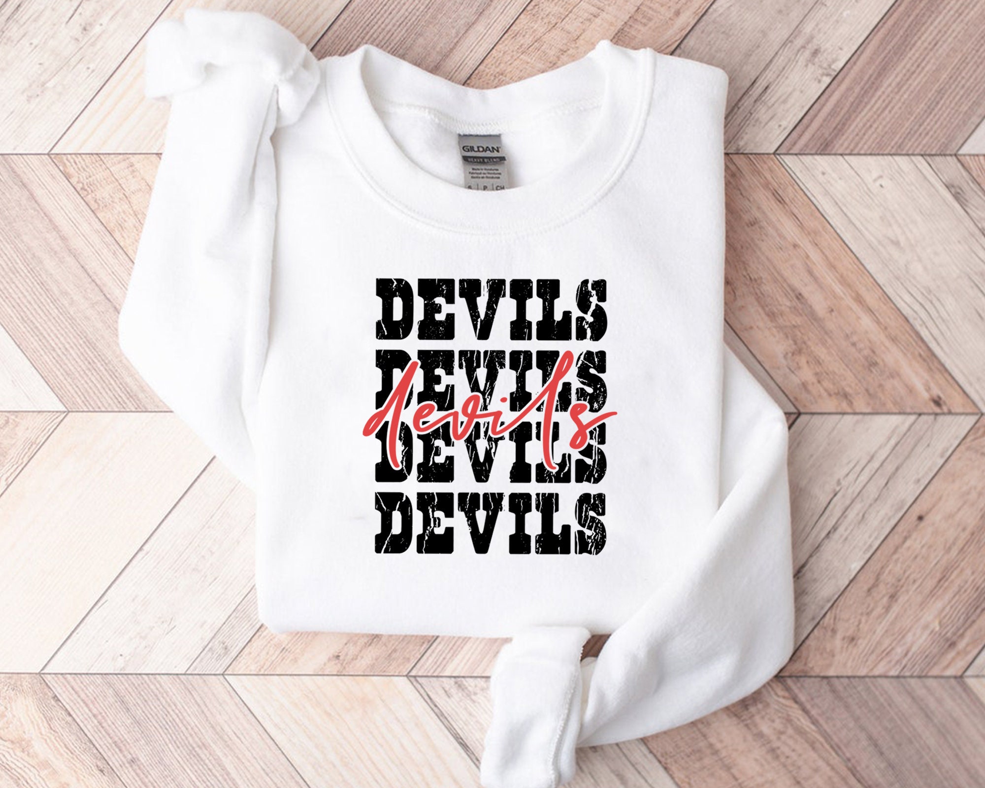 Devils Stacked Svg, Printable, Team Spirit, Sublimation Design, Go ...