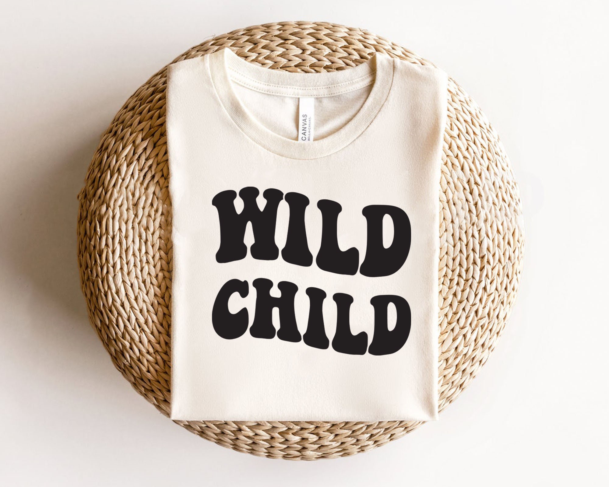 Wild Child Svg, Retro Font Svg, Digital Downloads, Toddler Shirt Svg ...